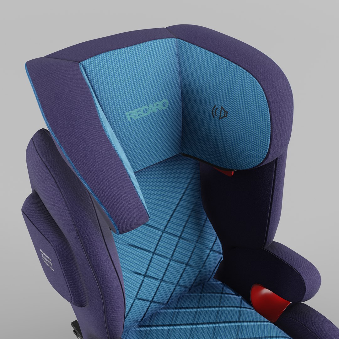 Recaro Monza Nova IS Children Car Seat Core Xenon Blue 3D - TurboSquid ...