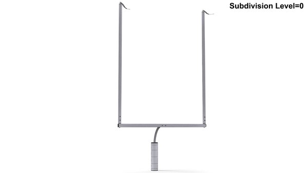 modelo 3d Football Uprights 02 - TurboSquid 2057731