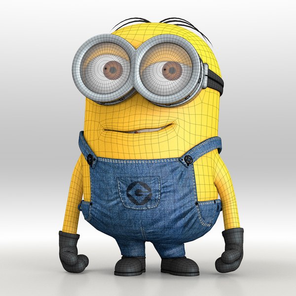 3d model minion character despicable