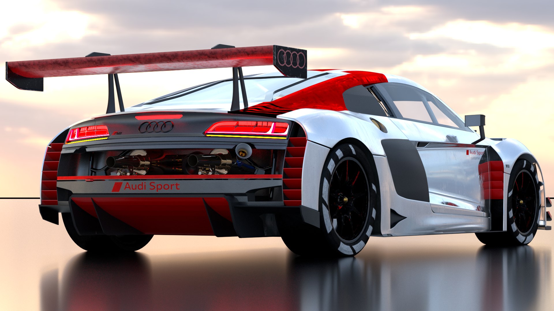 Audi R8 Model - TurboSquid 1651620