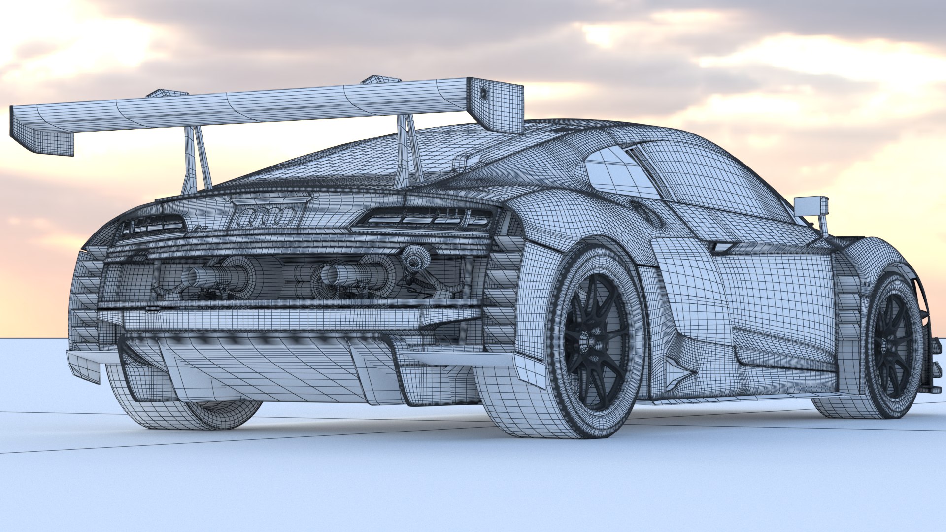 Audi R8 Model - TurboSquid 1651620