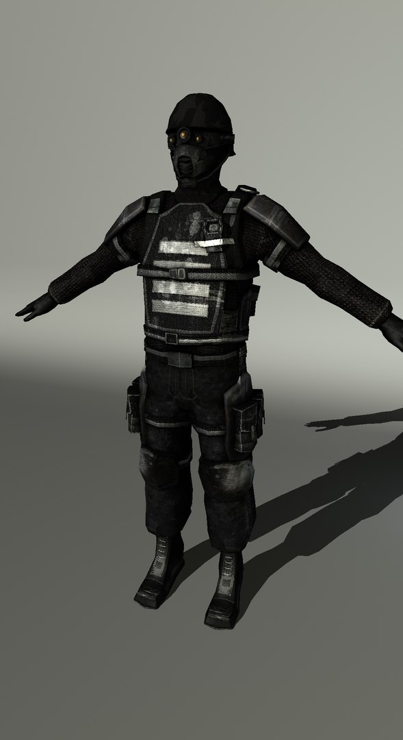 3d Next-gen Soldier Model
