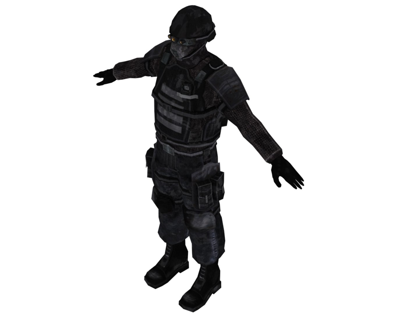 3d Next-gen Soldier Model