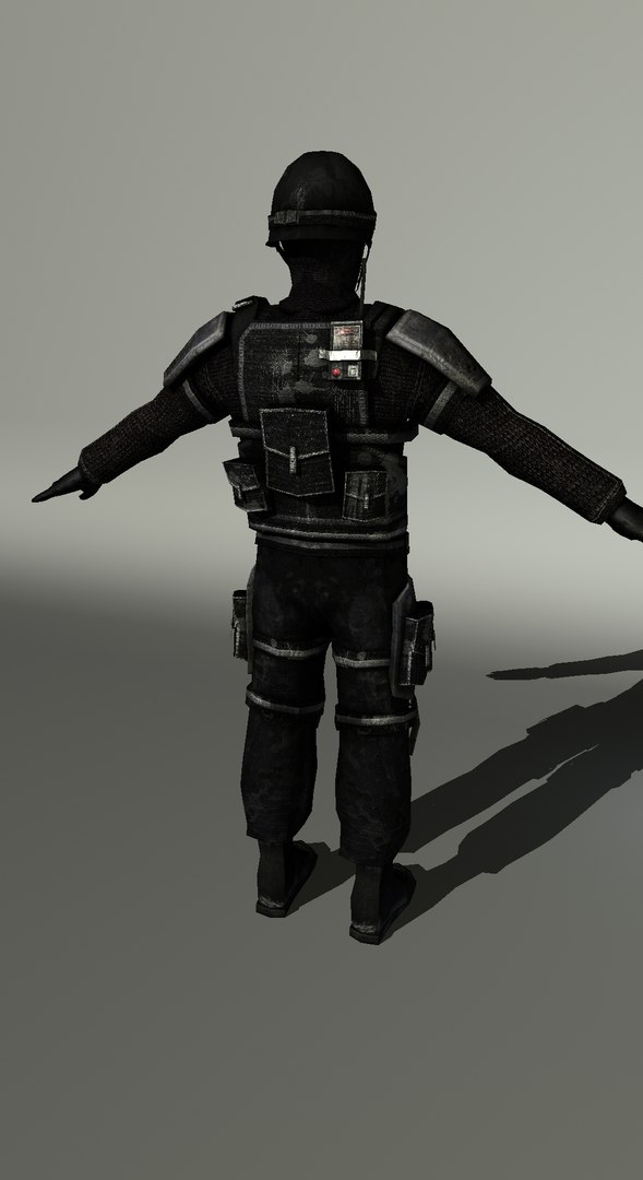 3d Next-gen Soldier Model