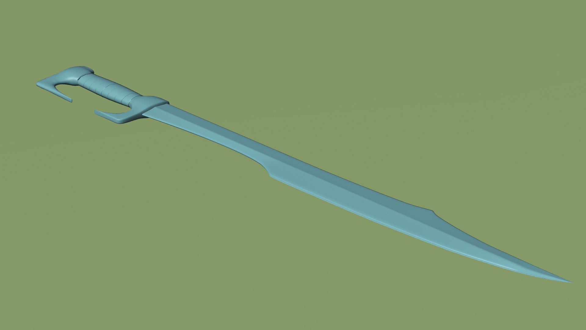 Sword From The Movie The 300 Spartans Model - TurboSquid 2117167