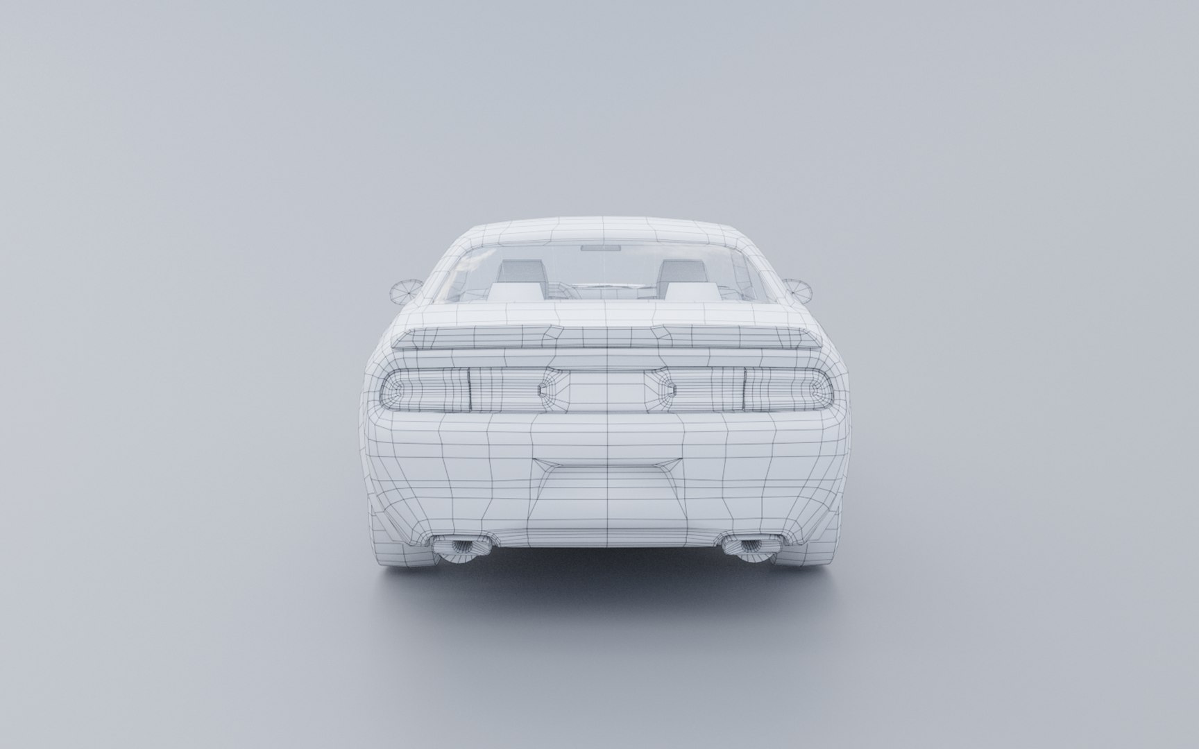Dodge Challenger 3D Model - TurboSquid 1405392