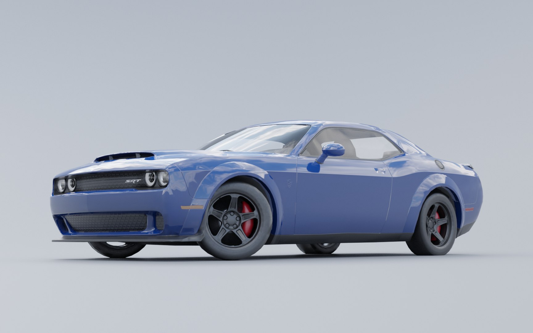 Dodge Challenger 3D Model - TurboSquid 1405392