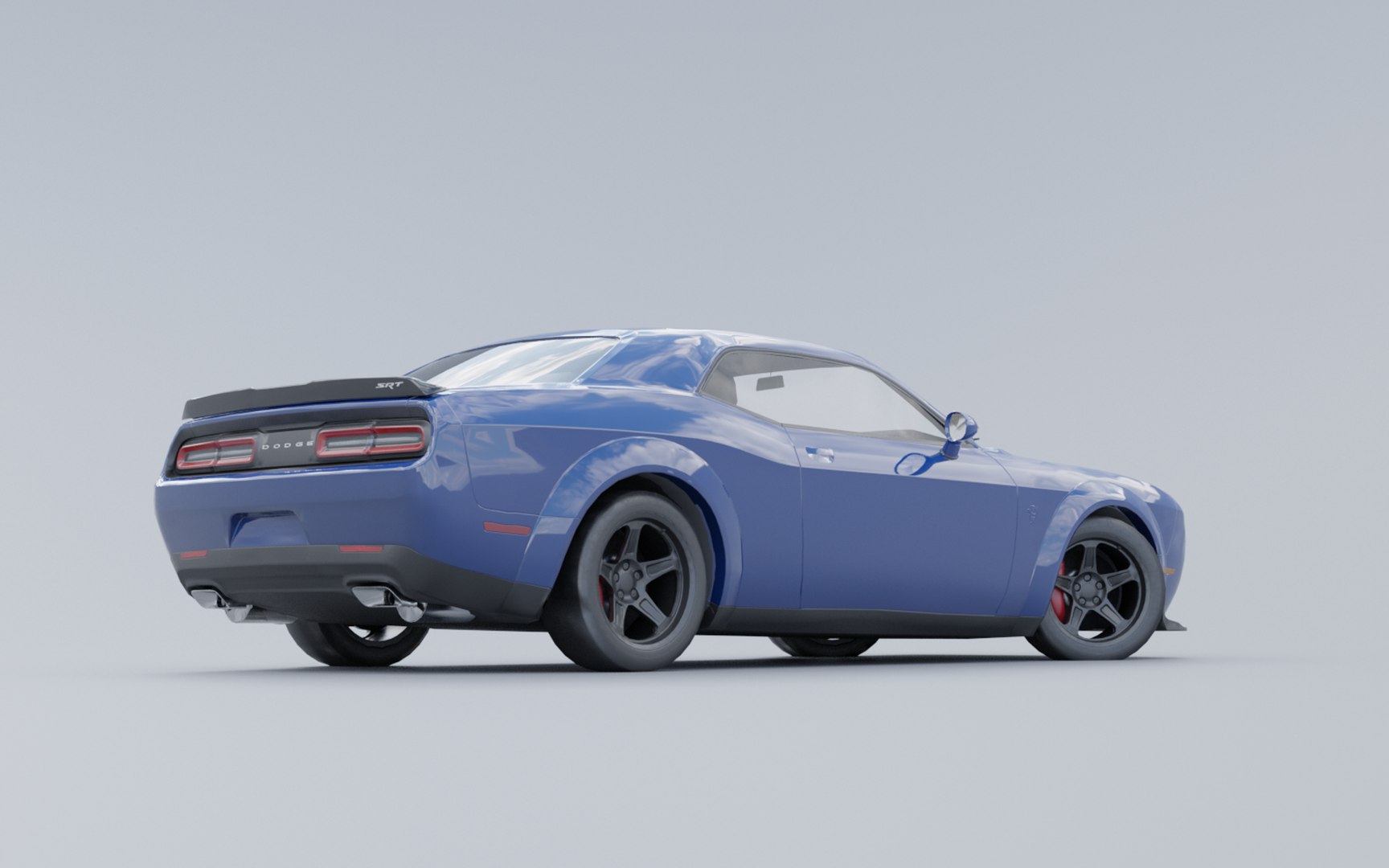 Dodge Challenger 3D Model - TurboSquid 1405392