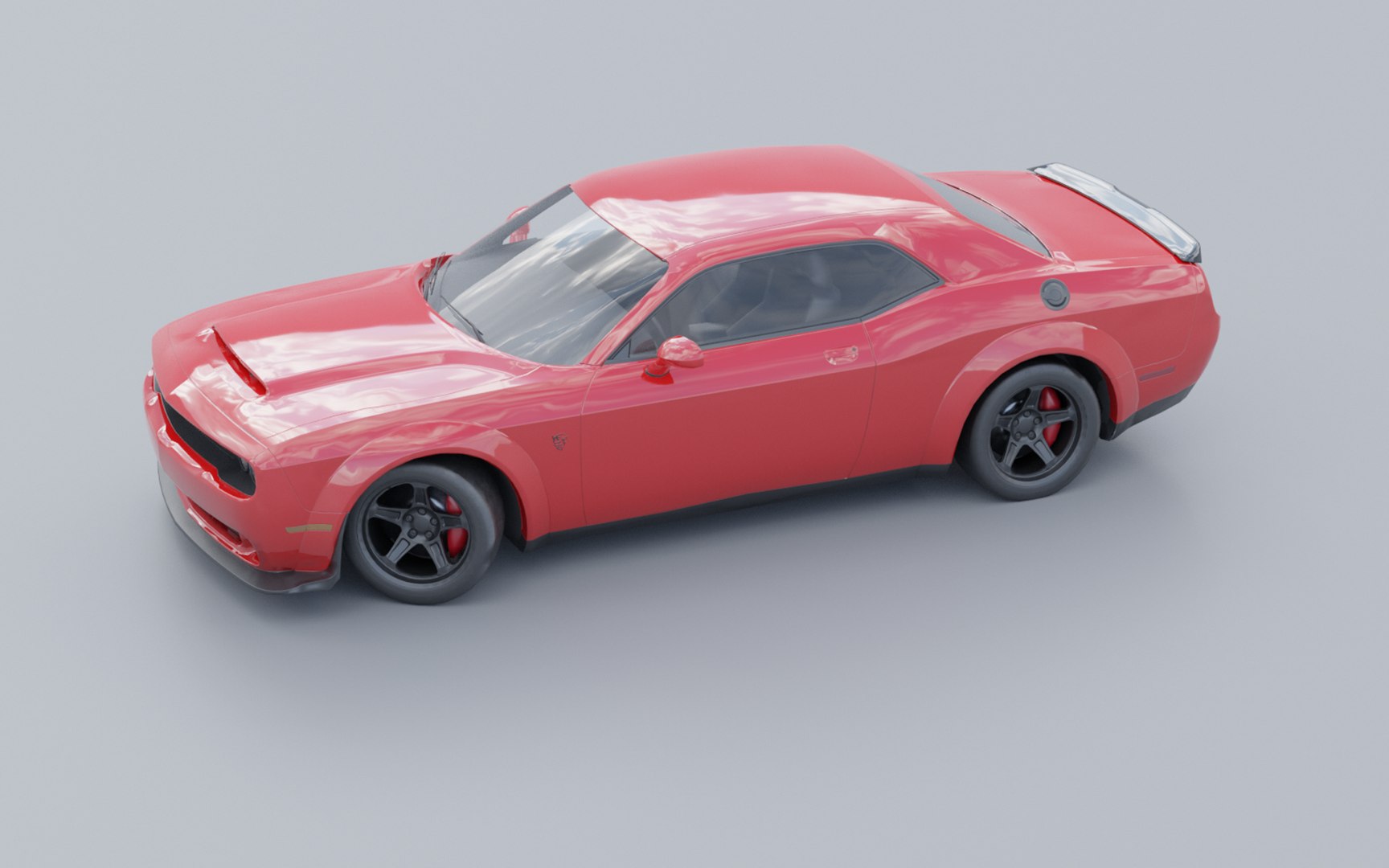 Dodge Challenger 3D Model - TurboSquid 1405392
