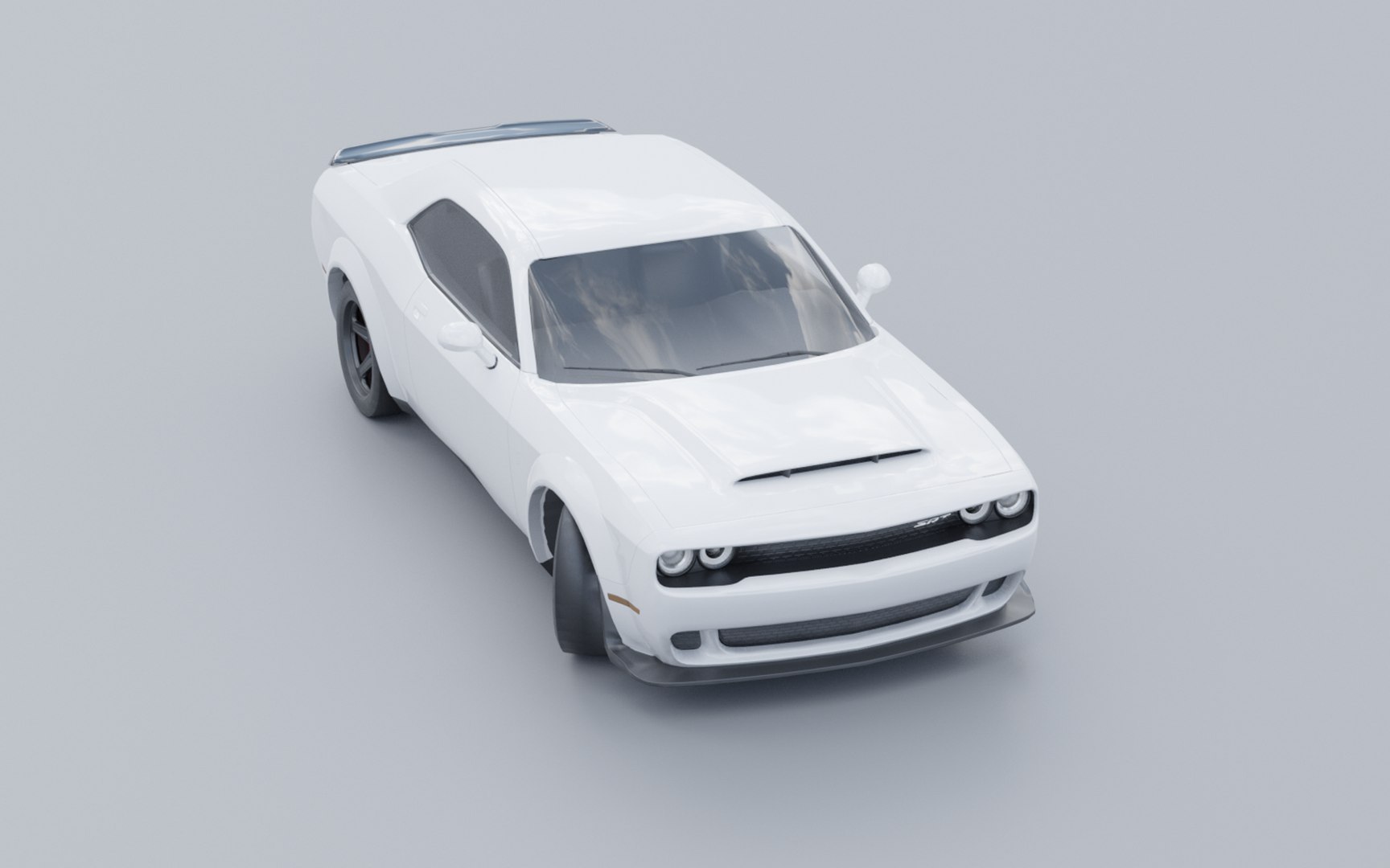 Dodge Challenger 3D Model - TurboSquid 1405392