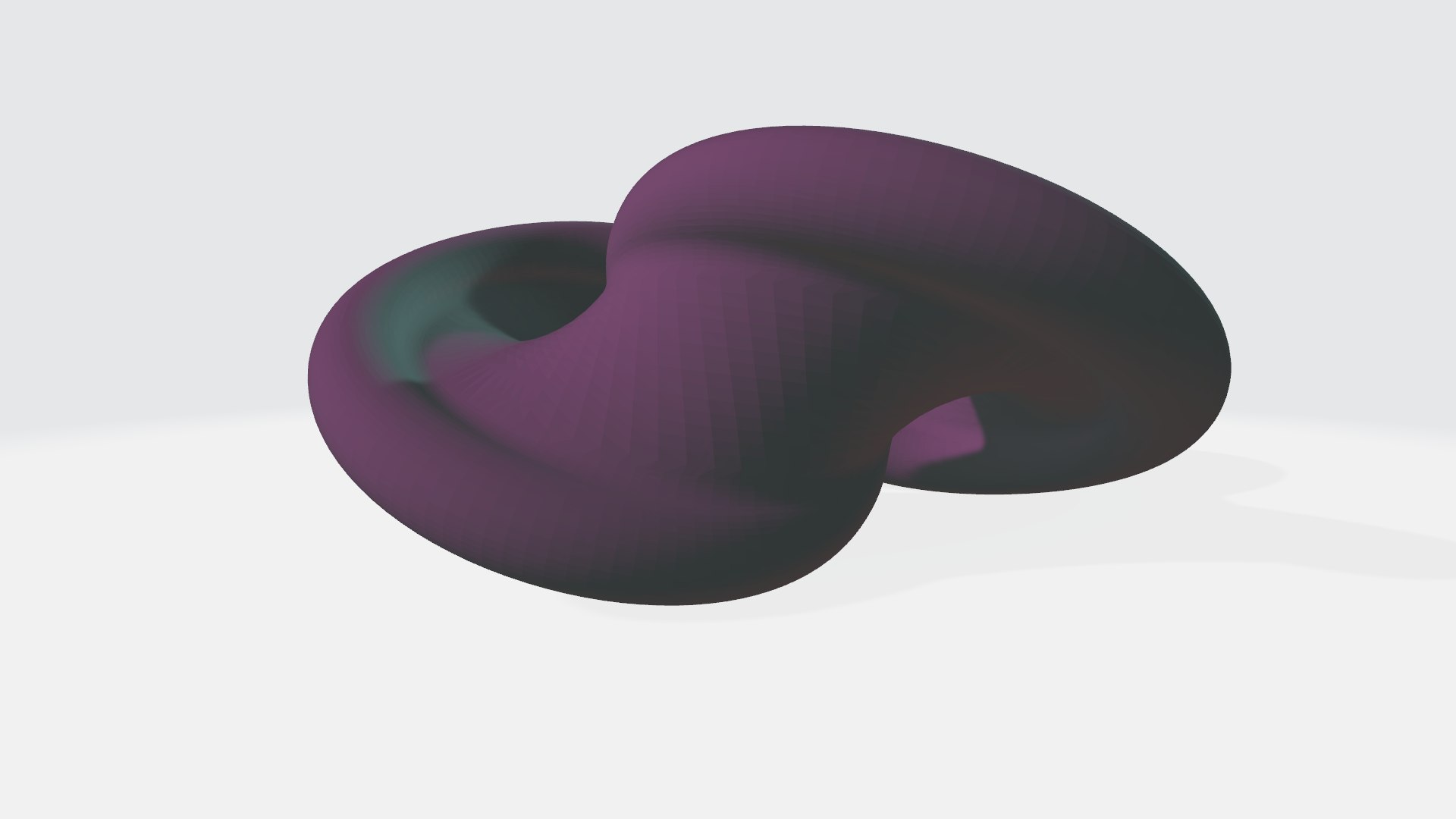 3D Trefoil With Mobius Strip - TurboSquid 2189453