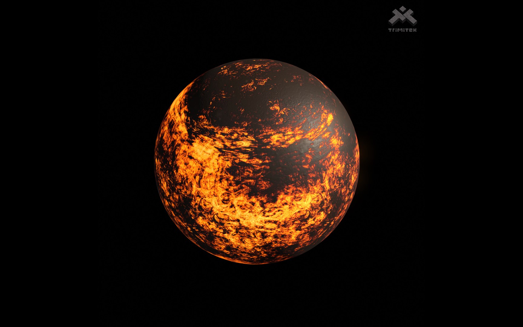 Lava Planets Collection - 8k PBR - Metal And Gloss 3D - TurboSquid 2180704