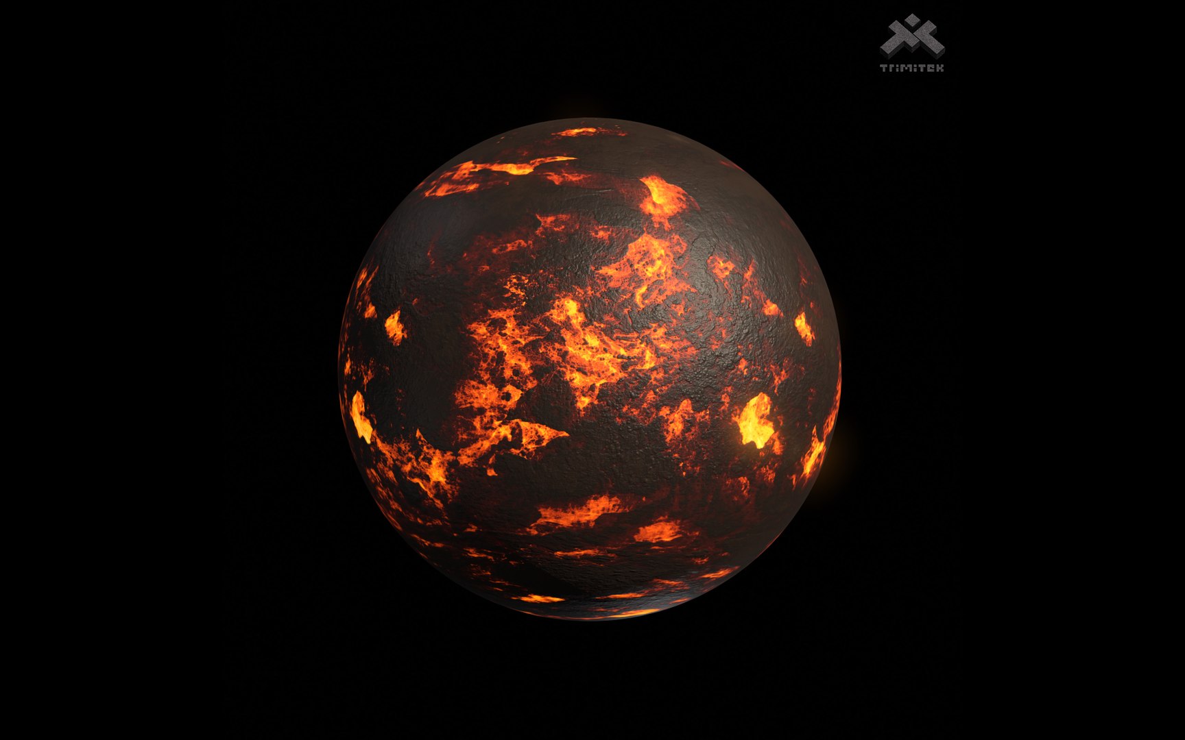 Lava Planets Collection - 8k PBR - Metal And Gloss 3D - TurboSquid 2180704