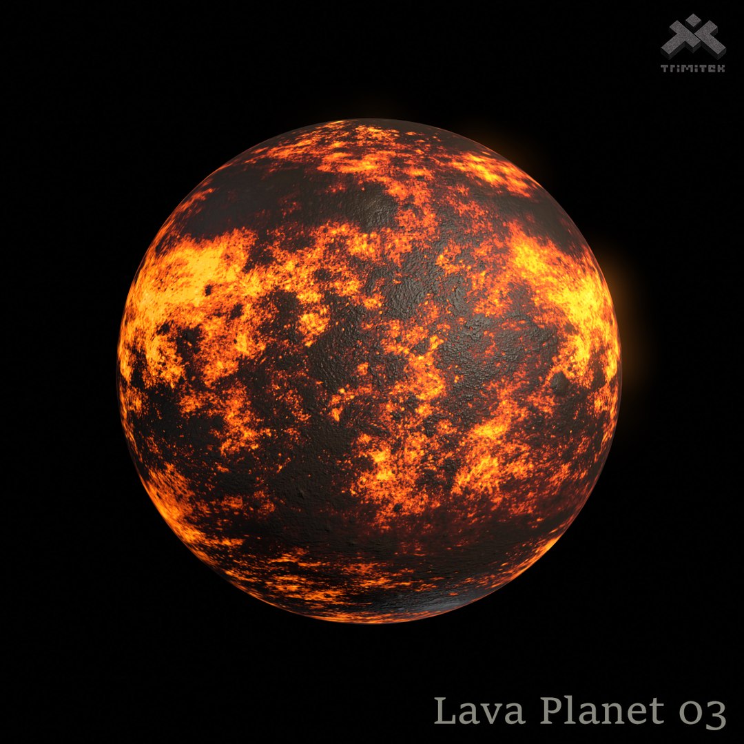 Lava Planets Collection - 8k PBR - Metal And Gloss 3D - TurboSquid 2180704