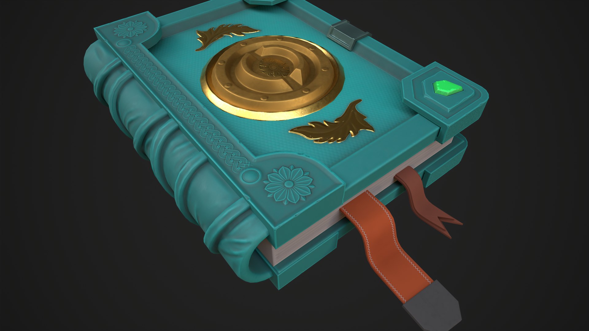 Magic Book 3D Model - TurboSquid 2123923