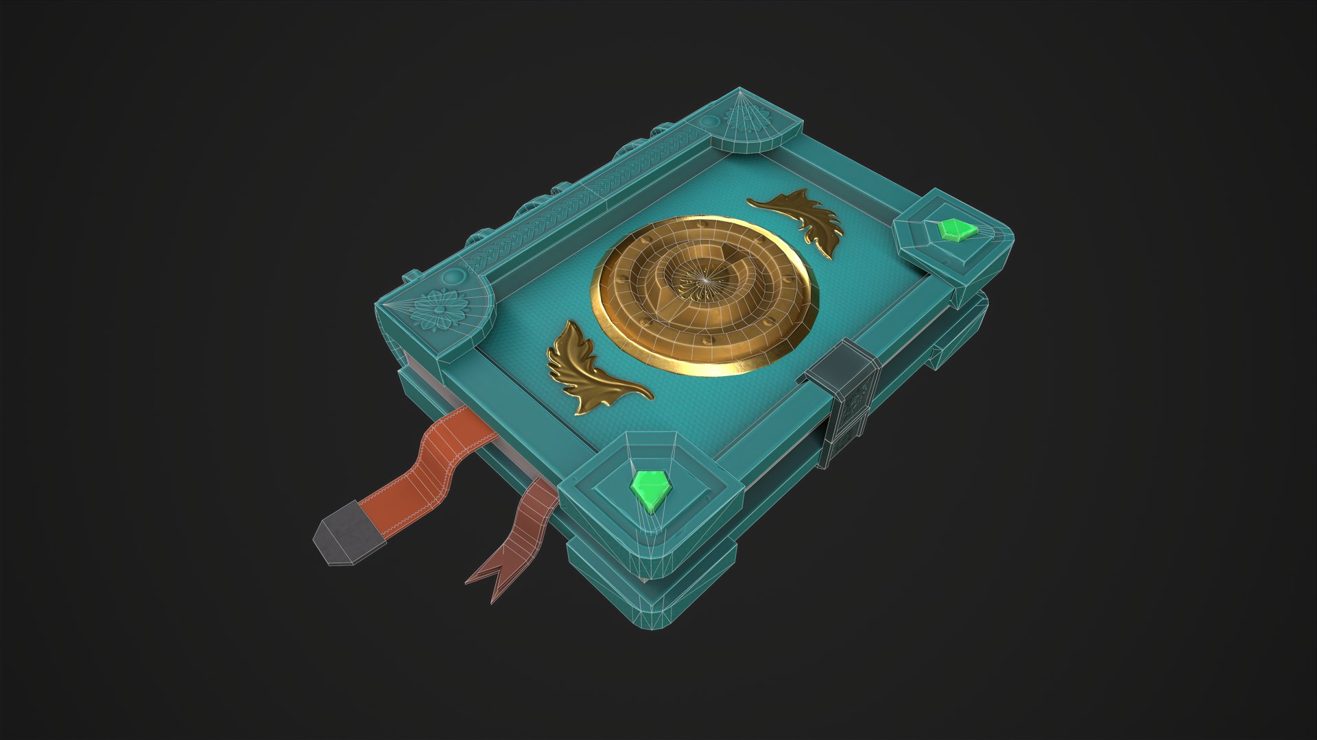 Magic Book 3D Model - TurboSquid 2123923