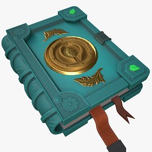 Magic Book 3D Model - TurboSquid 1876019