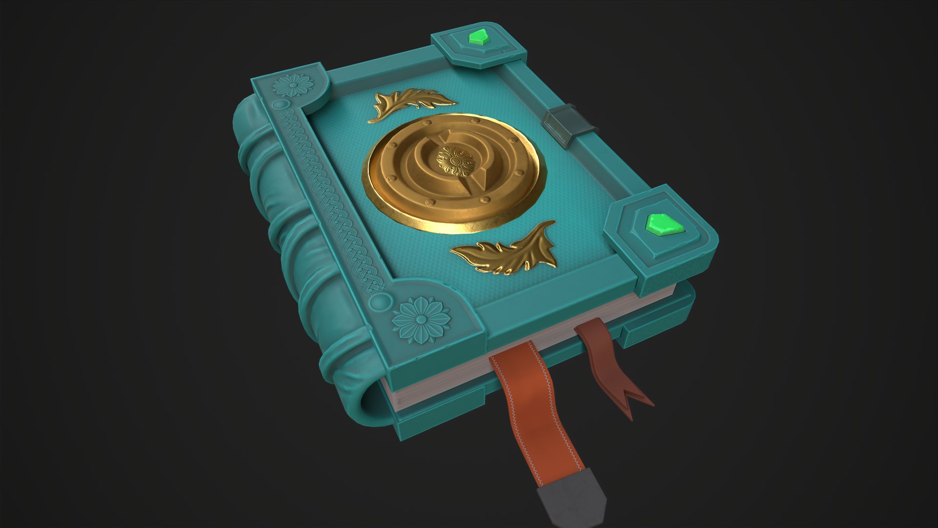 Magic Book 3D Model - TurboSquid 2123923