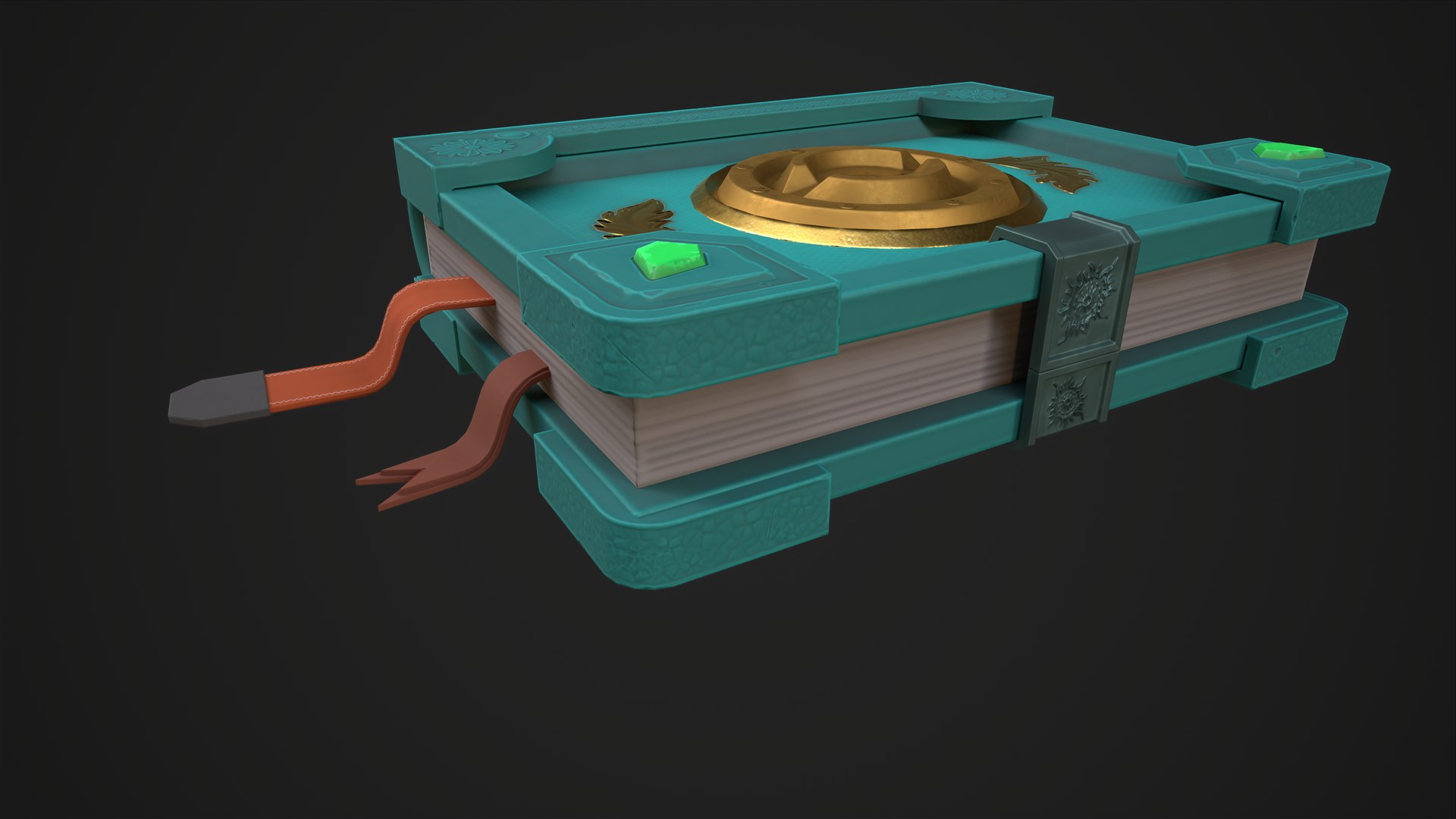 Magic Book 3D Model - TurboSquid 2123923