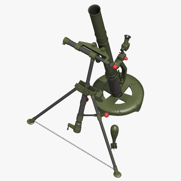 3D m224 mortar - TurboSquid 1217405