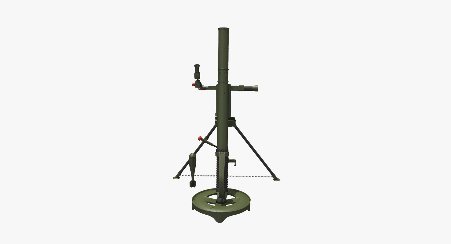3D M224 Mortar - TurboSquid 1217405