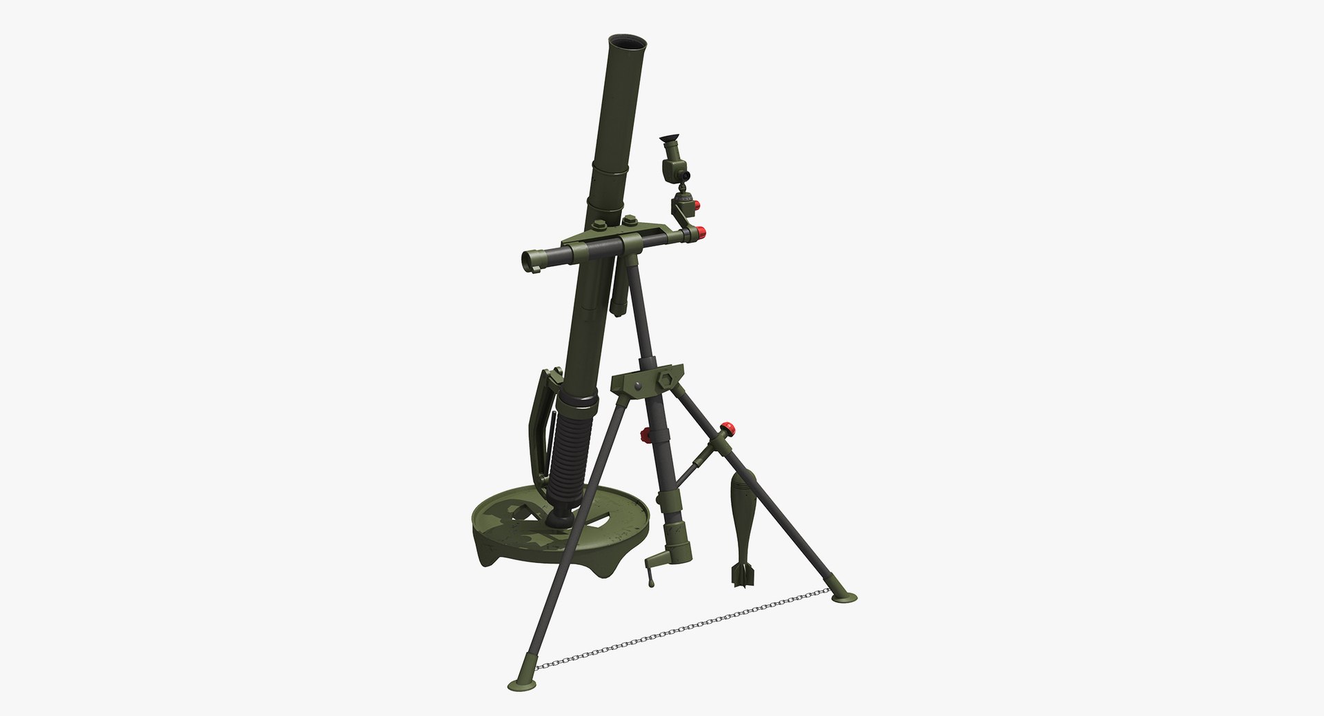 3D M224 Mortar - TurboSquid 1217405