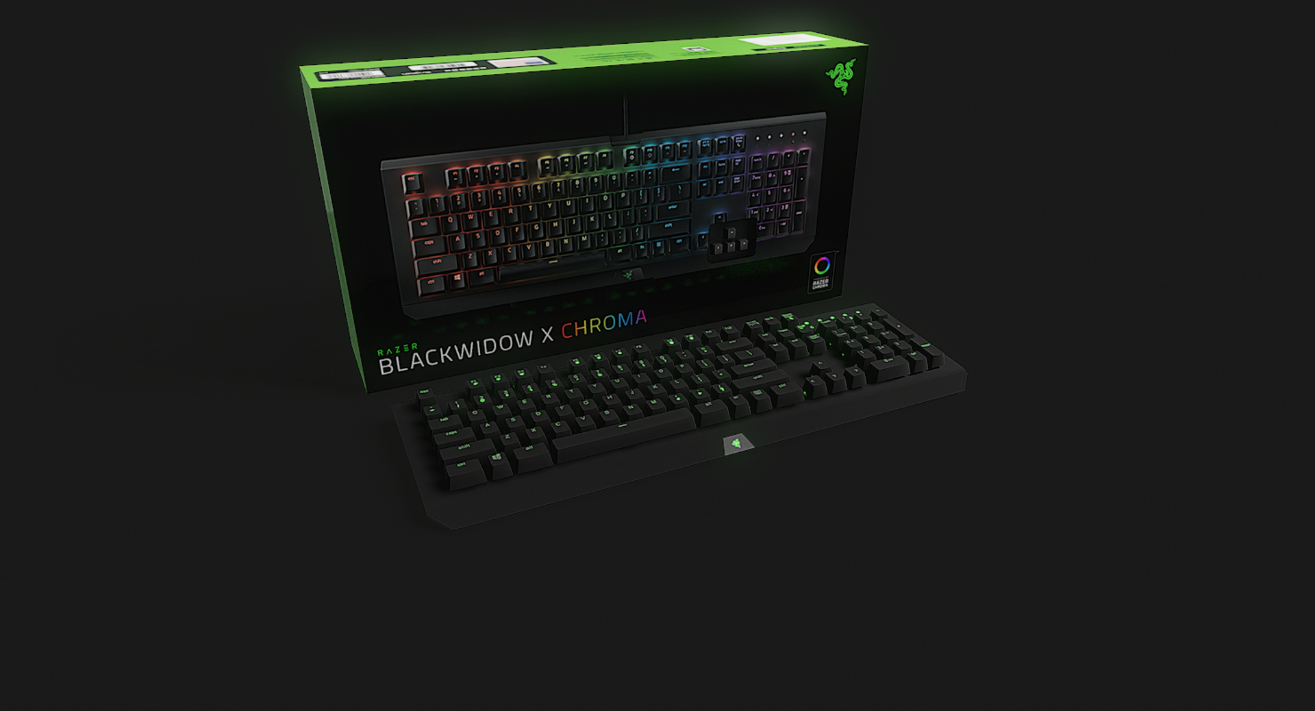 3D Razer X-chroma - TurboSquid 1152901