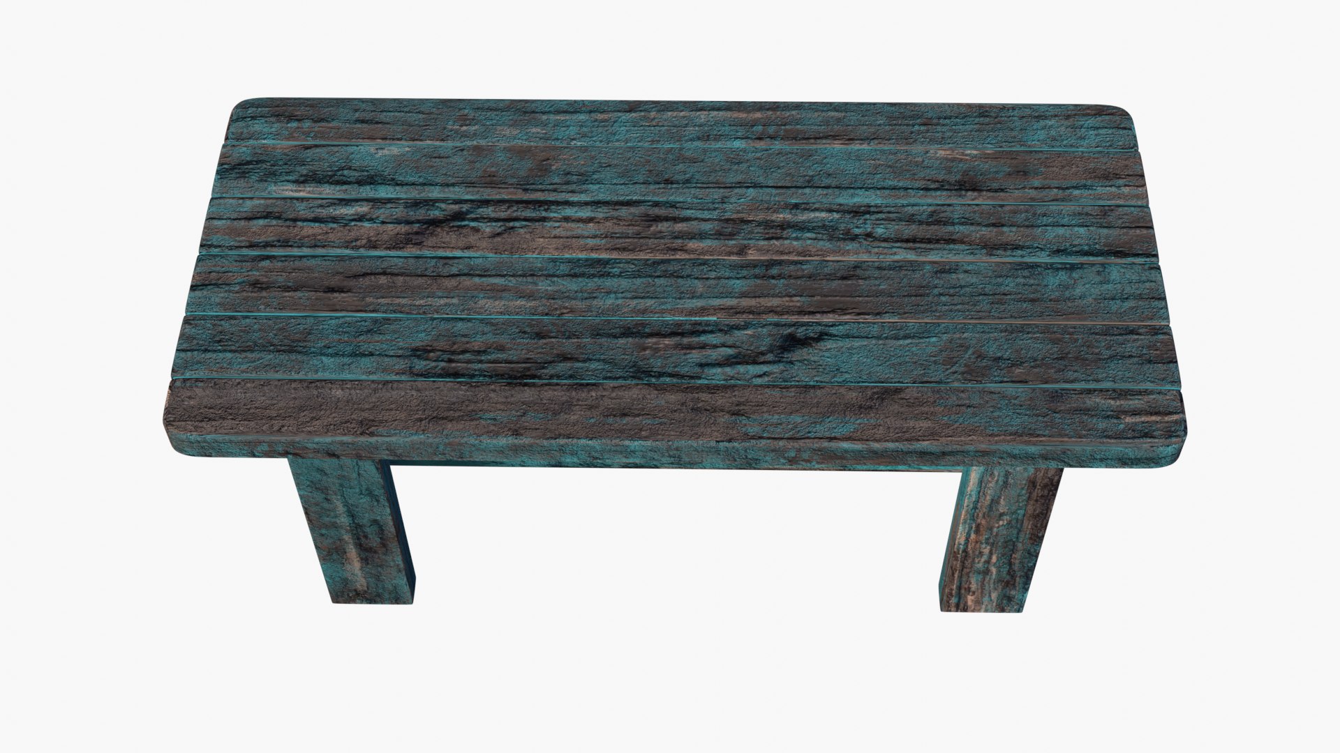 Rustic Coffee Table Wood 3D Model - TurboSquid 2305619