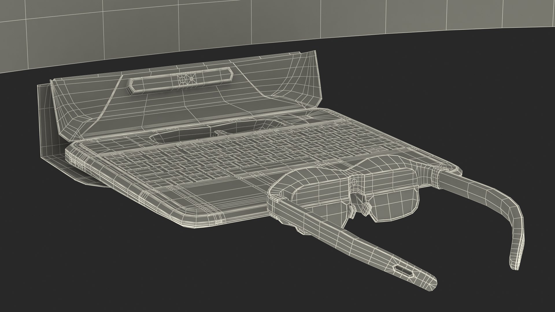 3D Spacetop Augmented Reality Laptop with Glasses model - TurboSquid ...