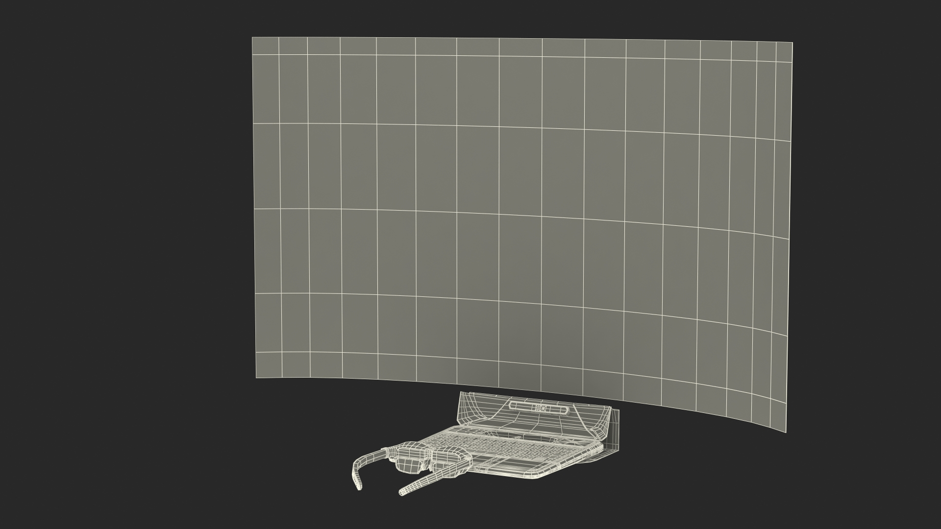 3D Spacetop Augmented Reality Laptop With Glasses Model - TurboSquid ...