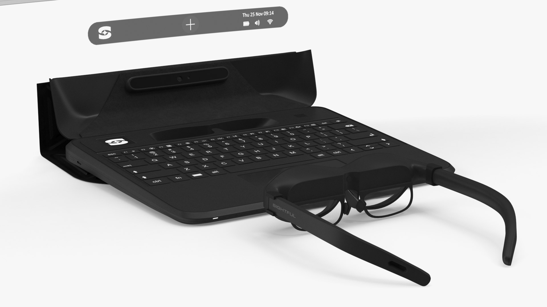 3D Spacetop Augmented Reality Laptop With Glasses Model - TurboSquid ...
