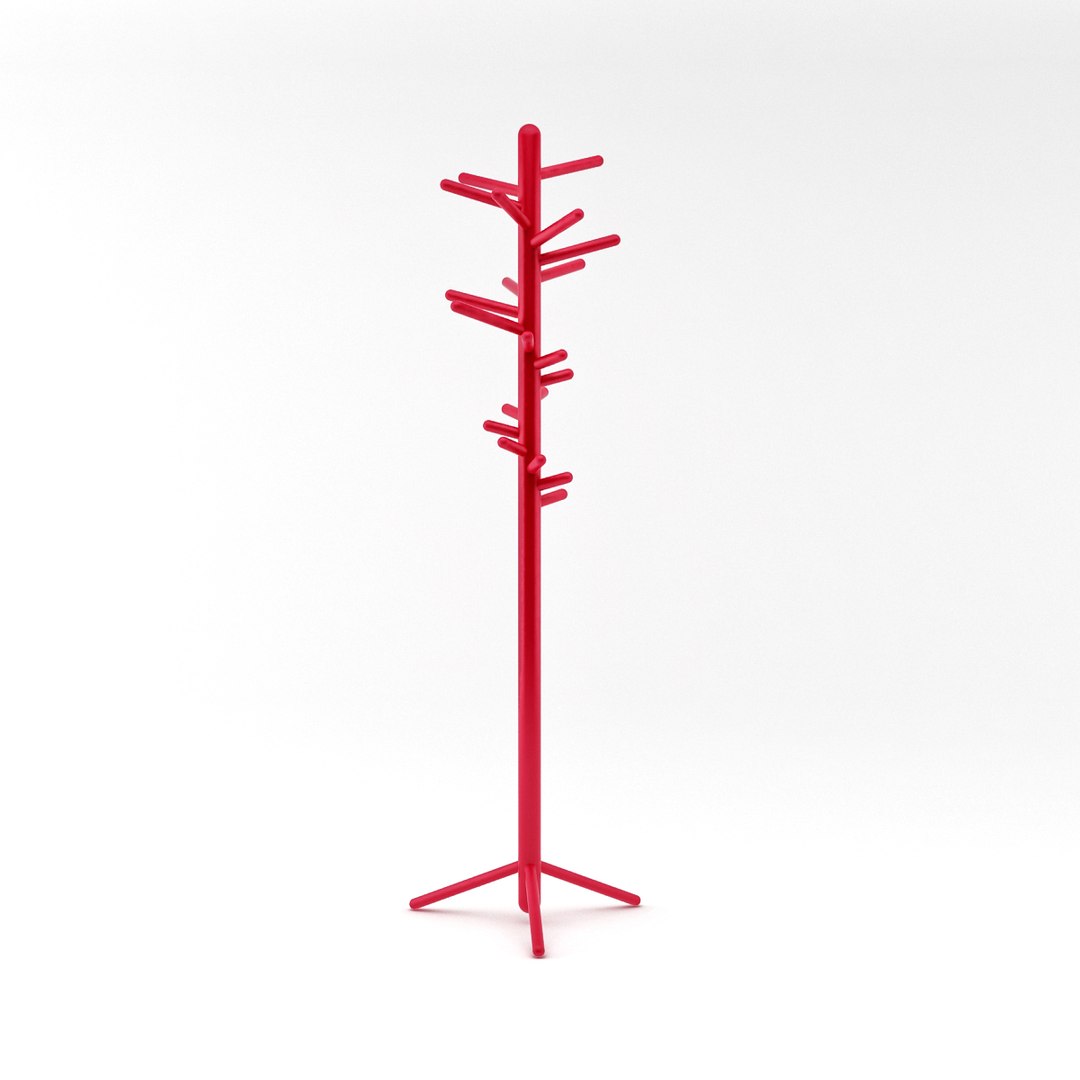 anna clothes tree 160 3d max