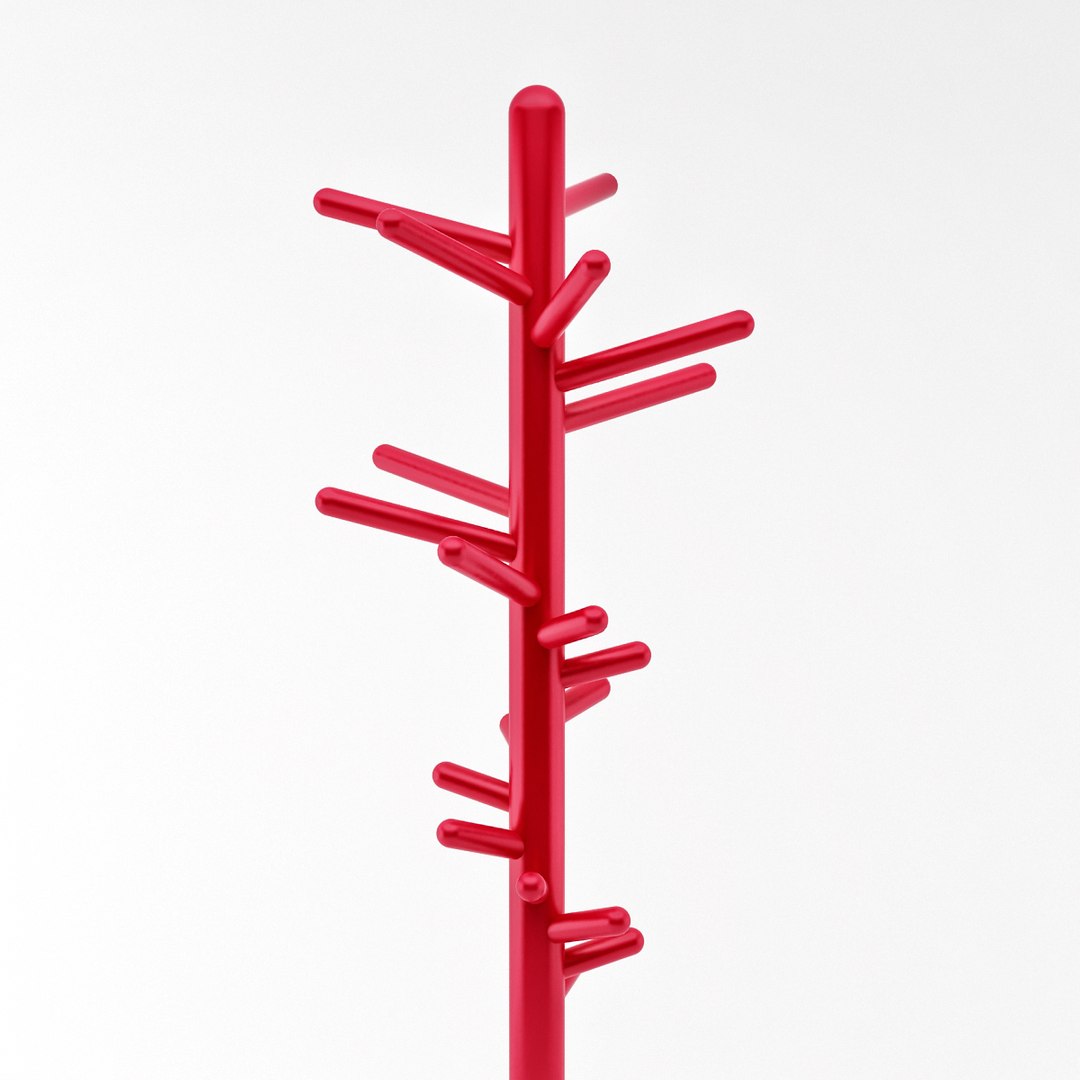 anna clothes tree 160 3d max