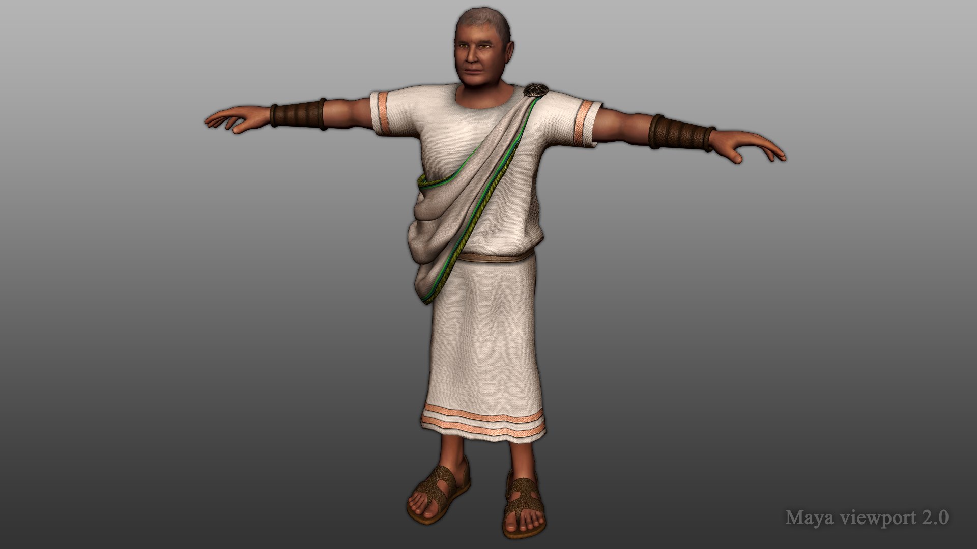 Civilian Greek 3d Max