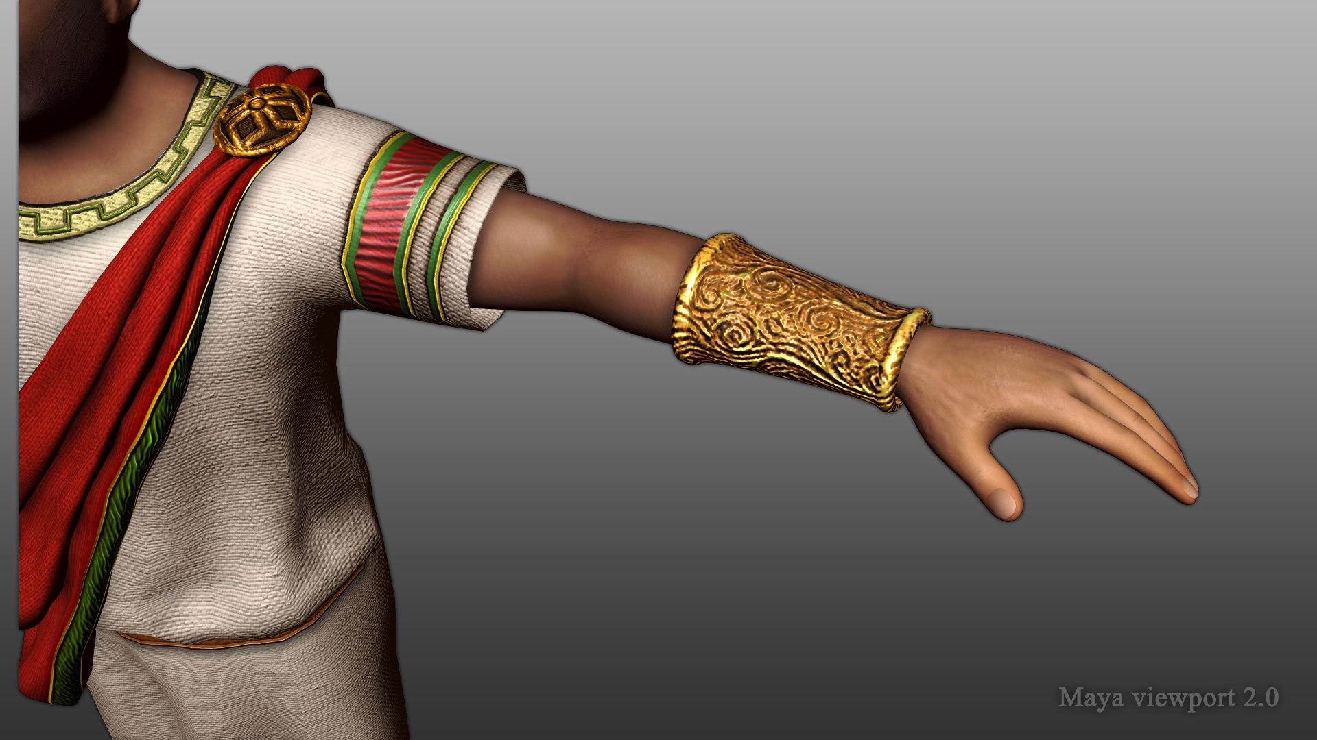 Civilian Greek 3d Max