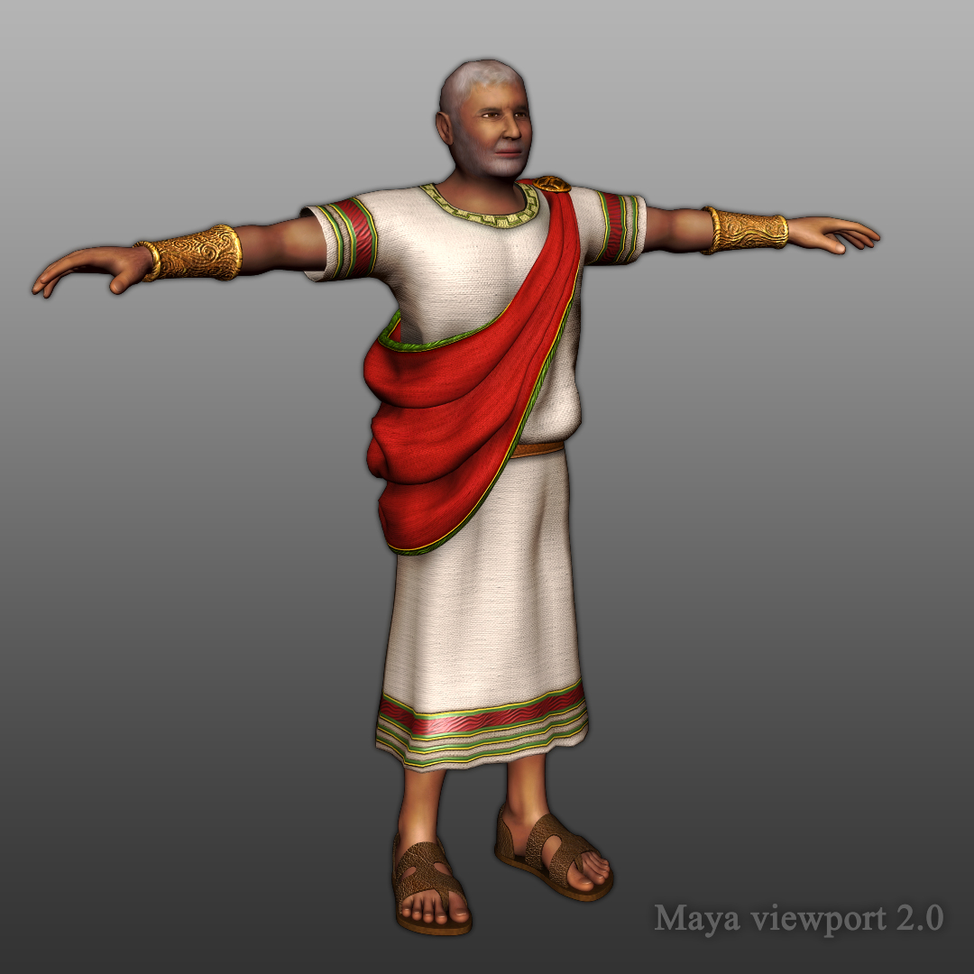 Civilian Greek 3d Max