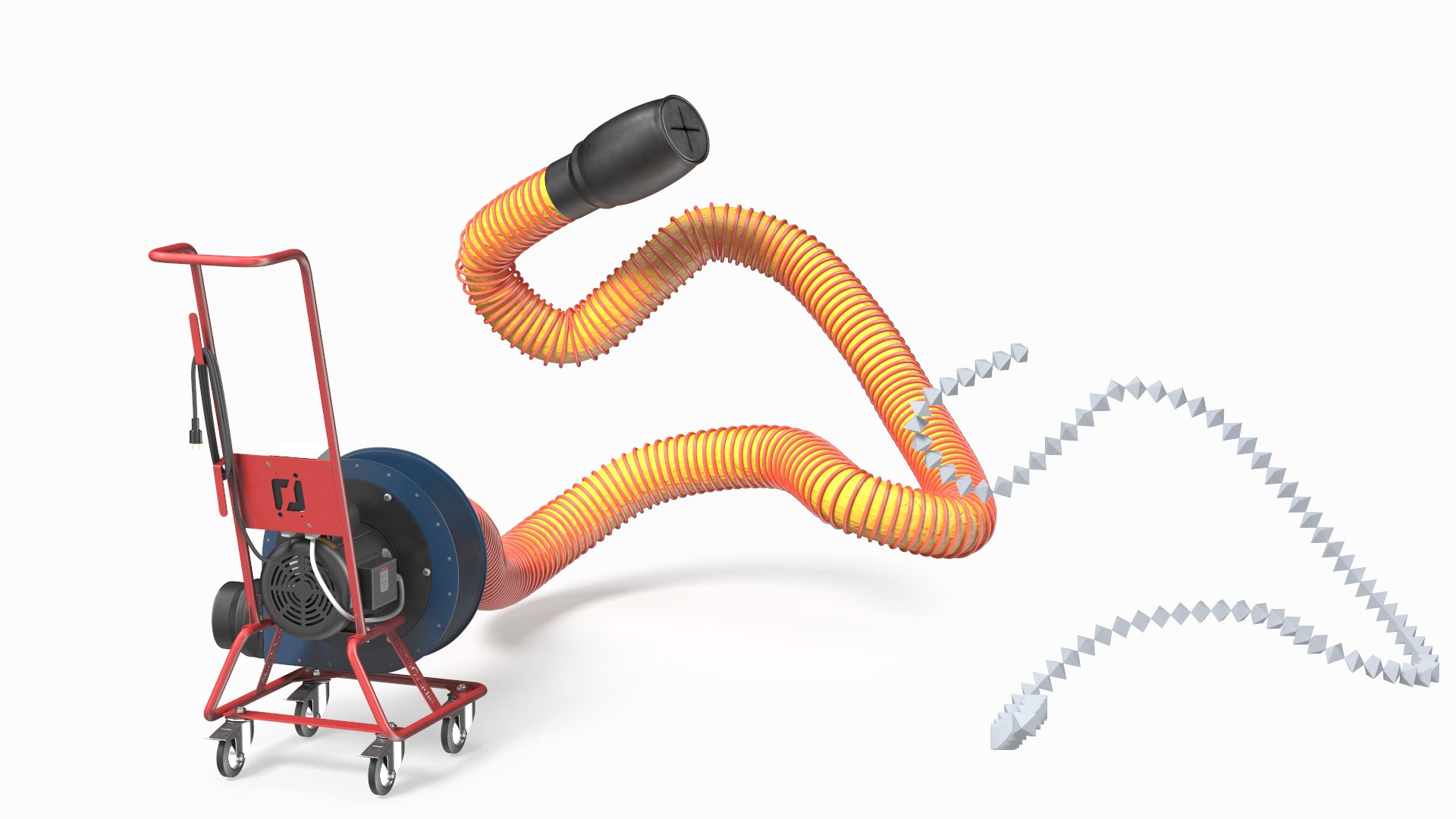 3D Car Exhaust Extractor Rigged For Maya - TurboSquid 2384209