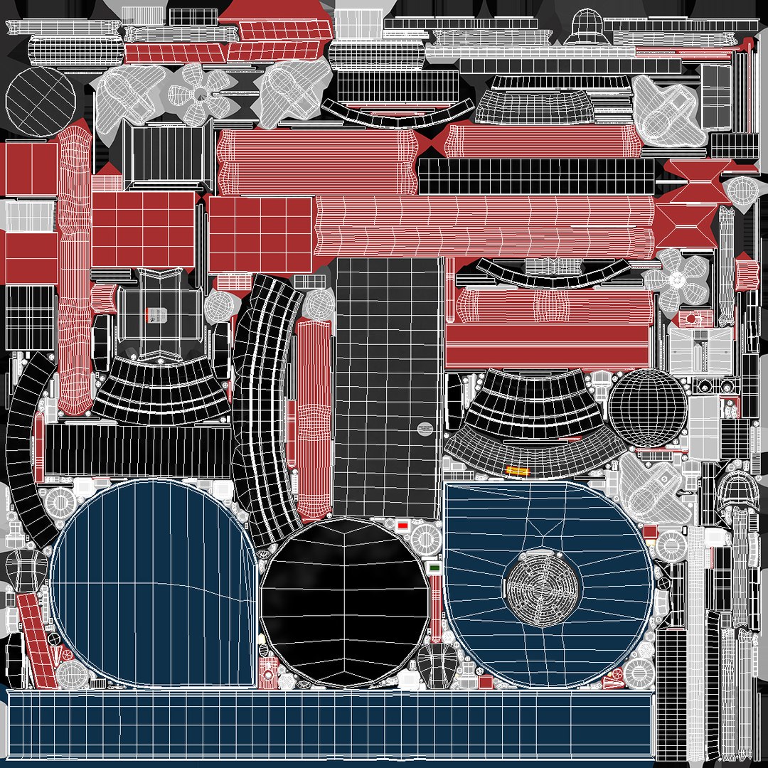 3D Car Exhaust Extractor Rigged For Maya - TurboSquid 2384209