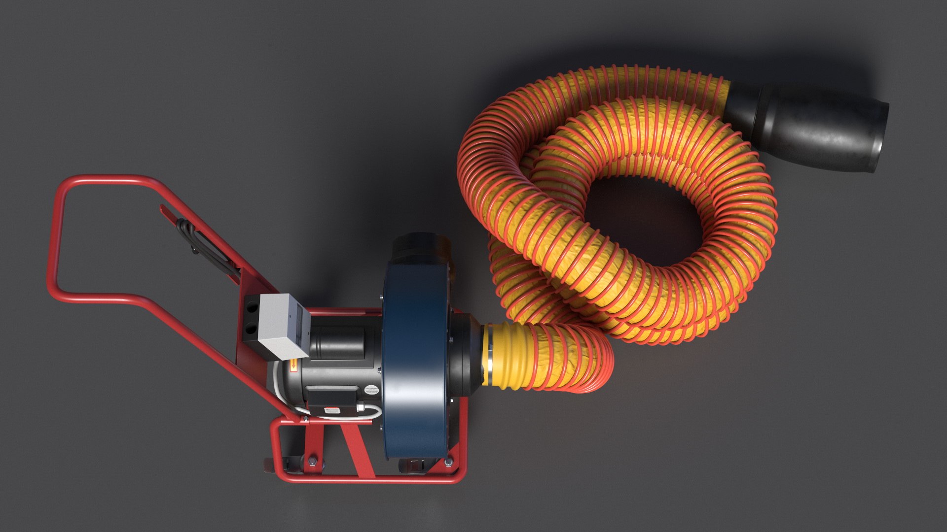 3D Car Exhaust Extractor Rigged For Maya - TurboSquid 2384209