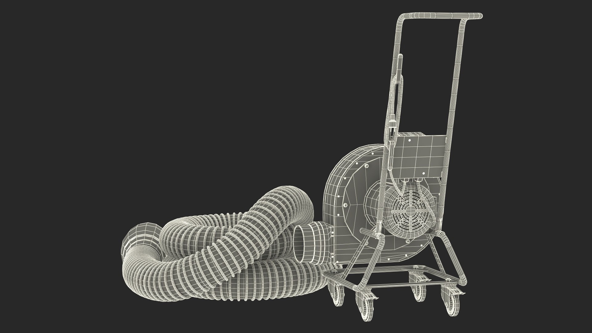 3D Car Exhaust Extractor Rigged For Maya - TurboSquid 2384209