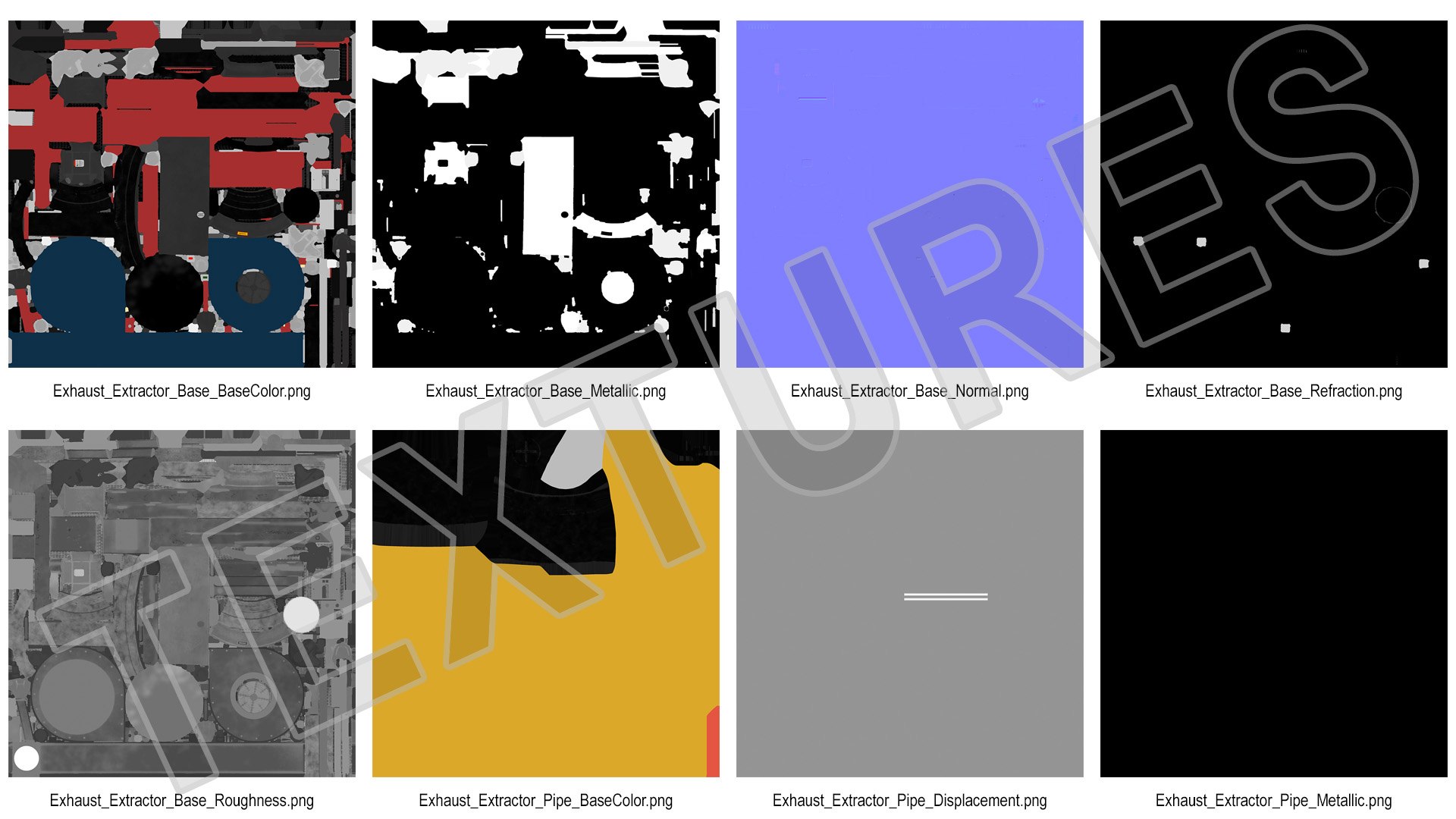 3D Car Exhaust Extractor Rigged For Maya - TurboSquid 2384209