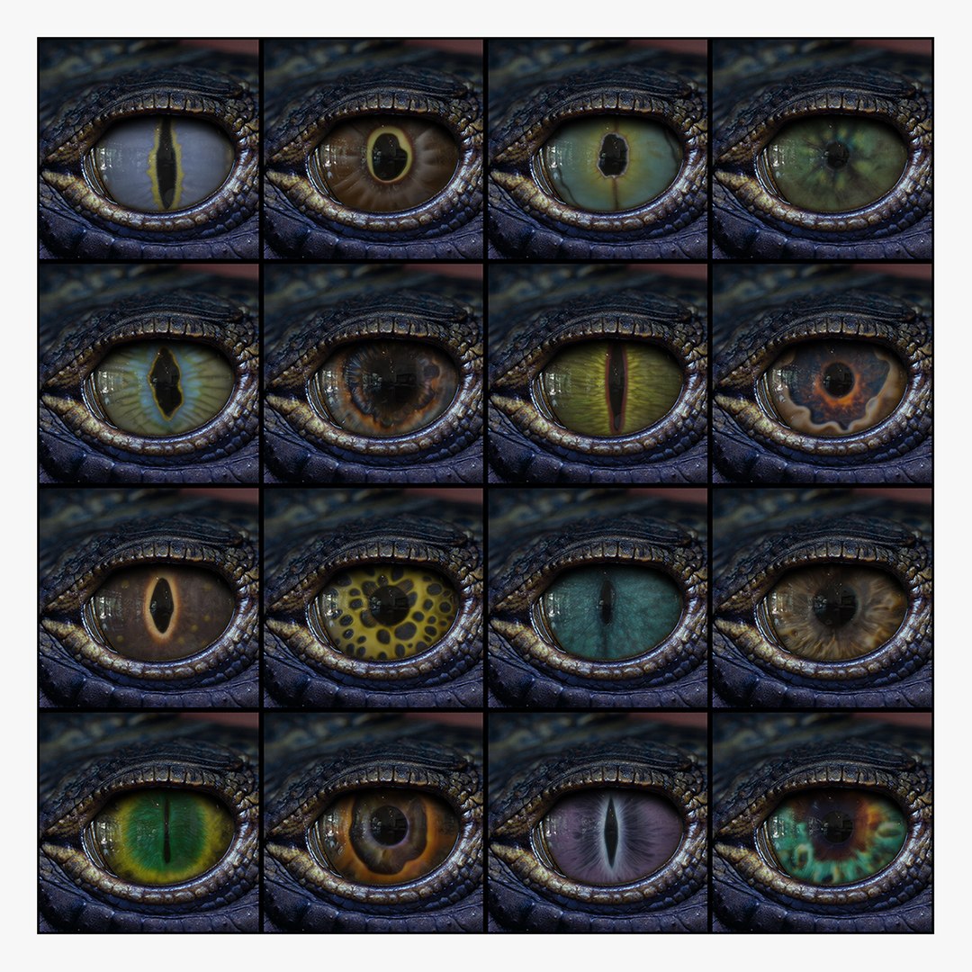 Creature Eyes Vol 10 - PBR 3D Model - TurboSquid 2133105