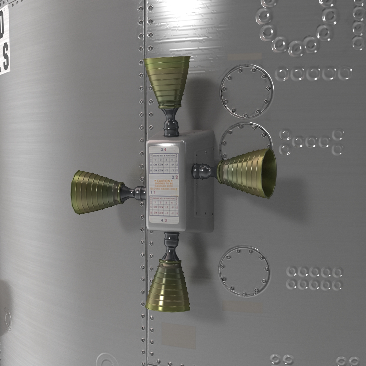 apollo spacecraft 3d model