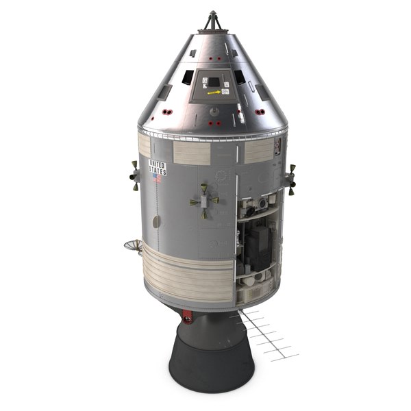 apollo spacecraft 3d model