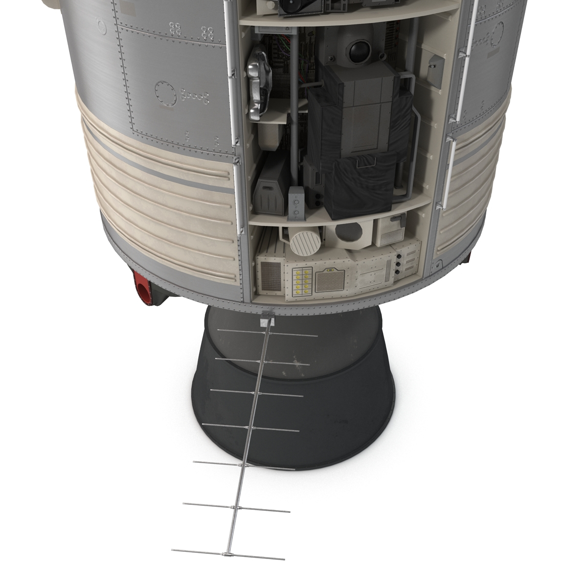 apollo spacecraft 3d model
