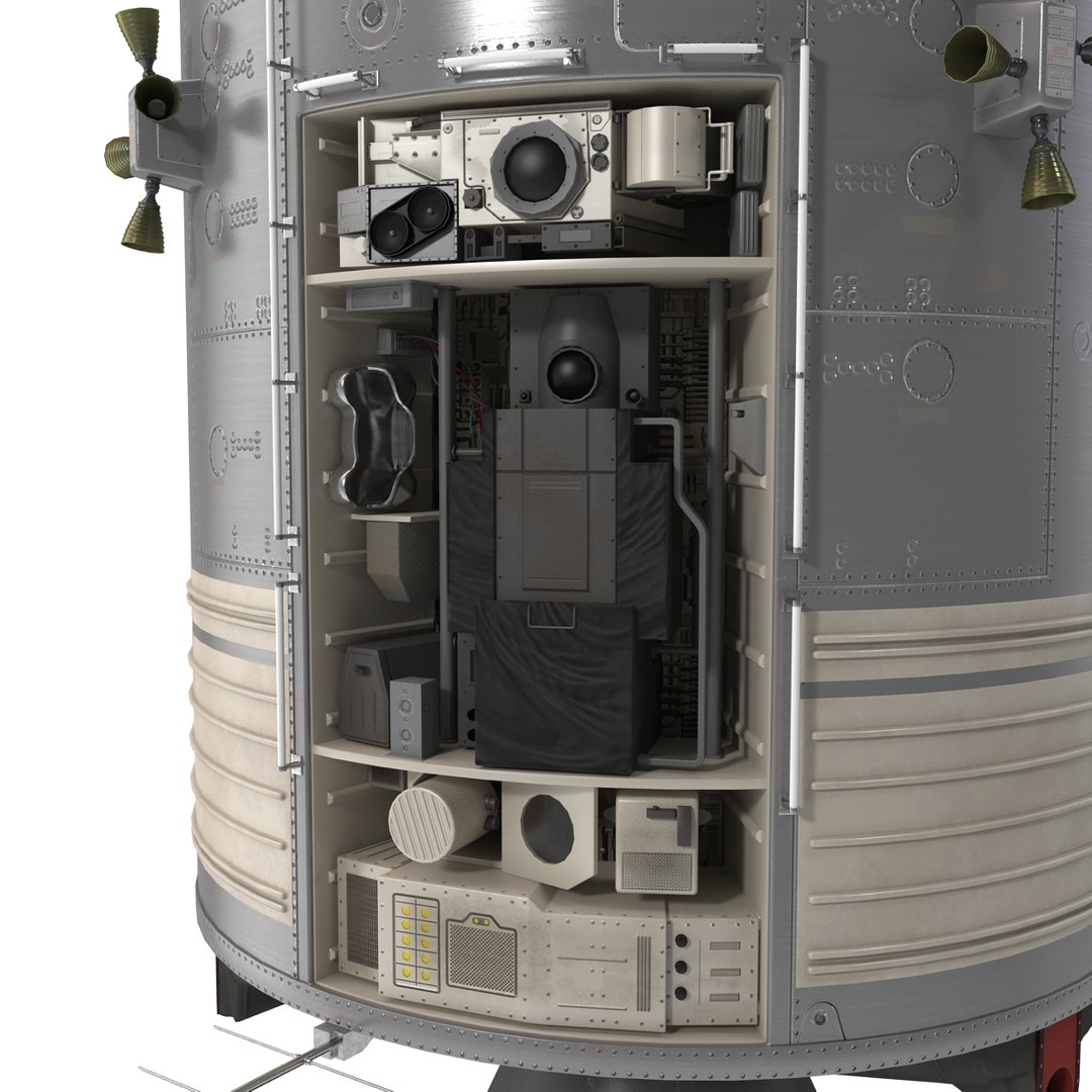 apollo spacecraft 3d model