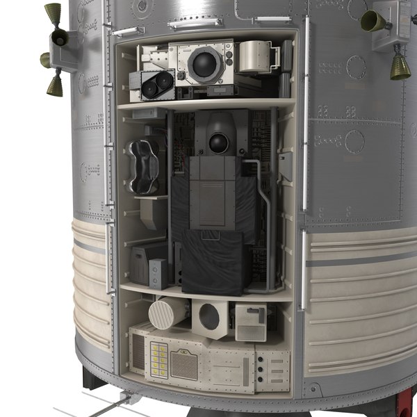 apollo spacecraft 3d model