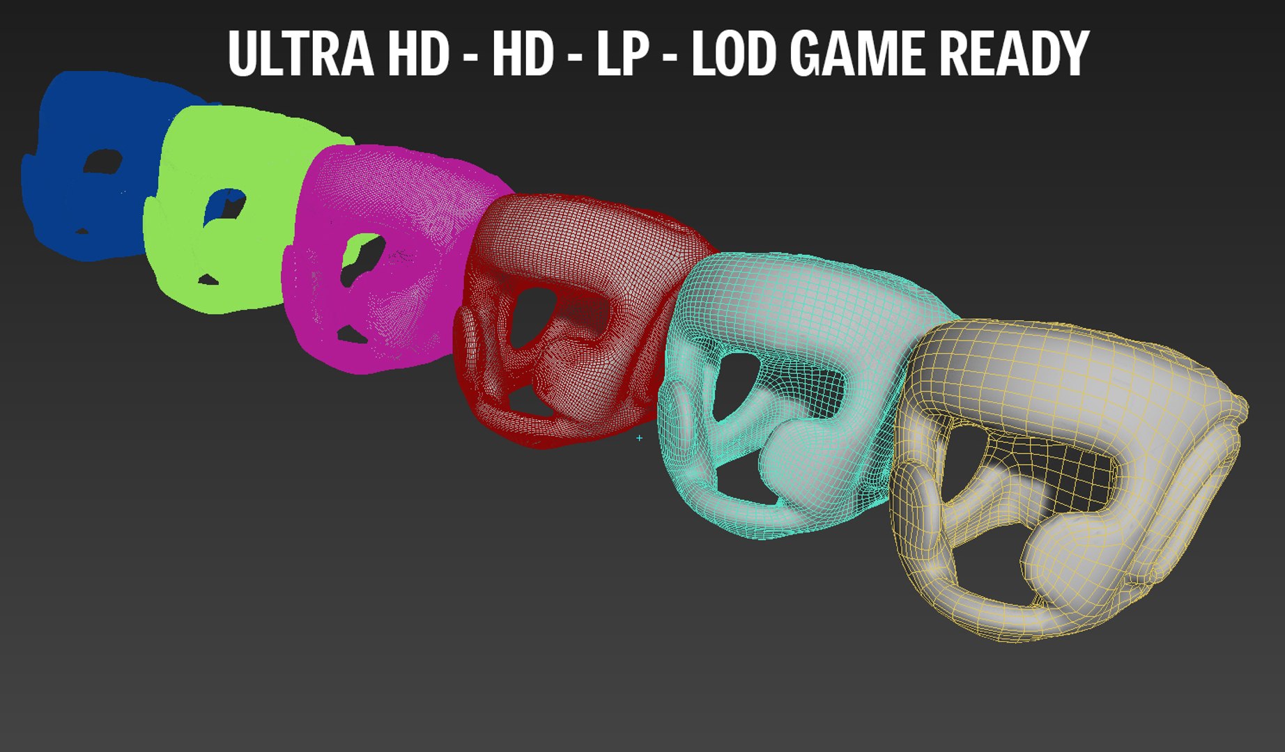 Boxing helmet hd 8k 3D model - TurboSquid 1265108