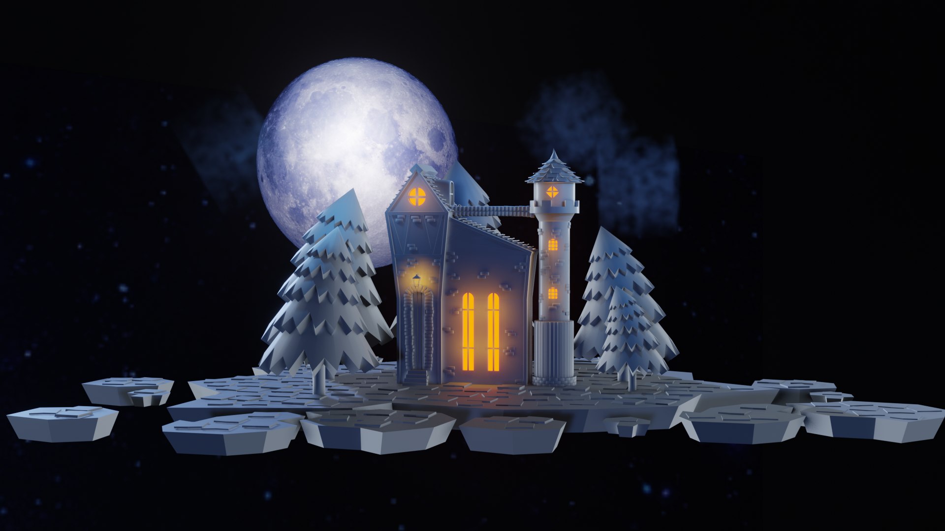 Fairytale Castle 3D Model - TurboSquid 1892943