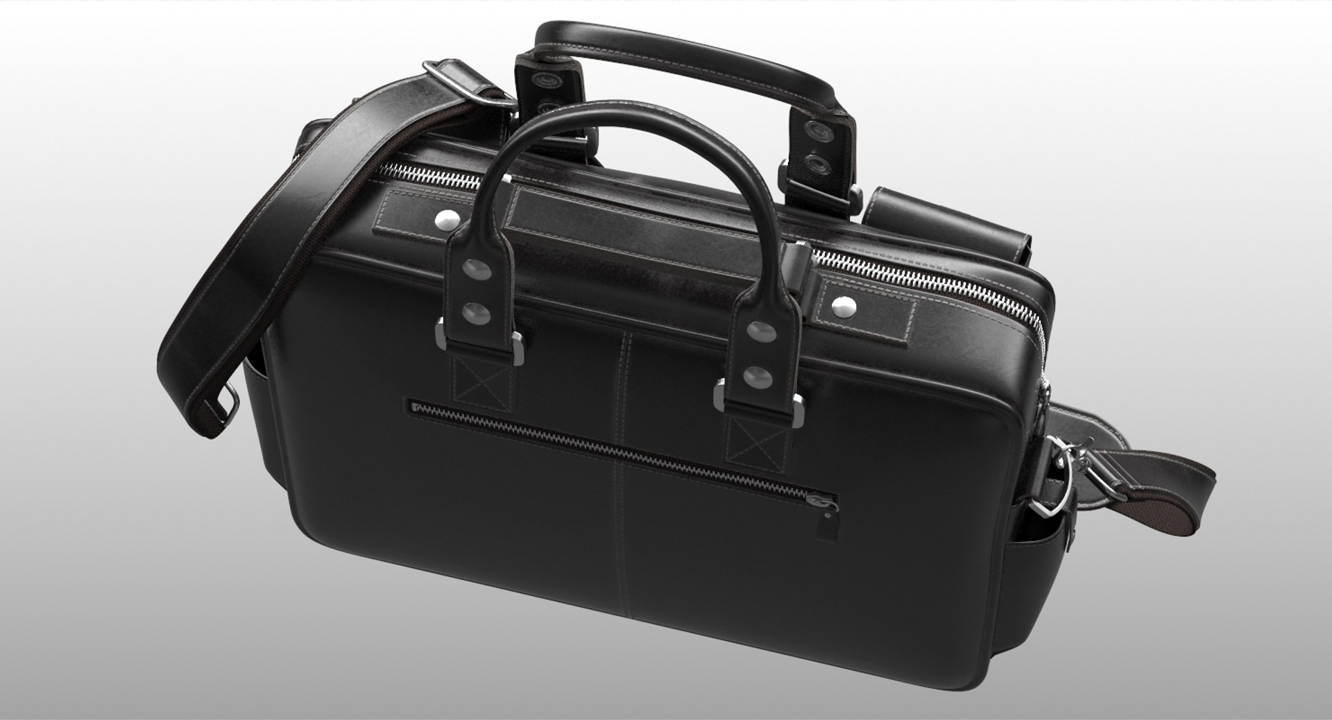 3D Realistic Bag Leather - TurboSquid 1257914